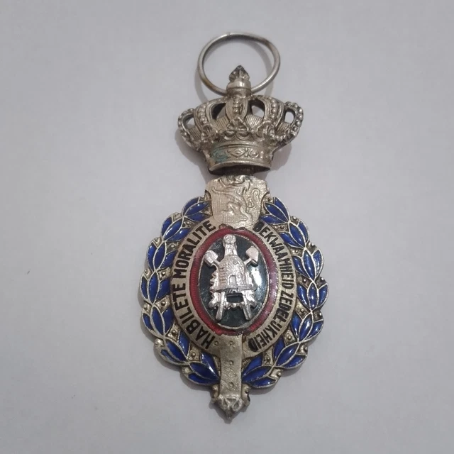 MEDAL BELGIUM LABOUR Decoration 1st Class Habilite Moralite Without ...
