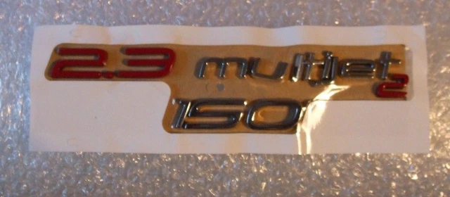 GENUINE FIAT DUCATO 2.3 Multijet Badge Red Logo Emblem - 735650983 £14. ...