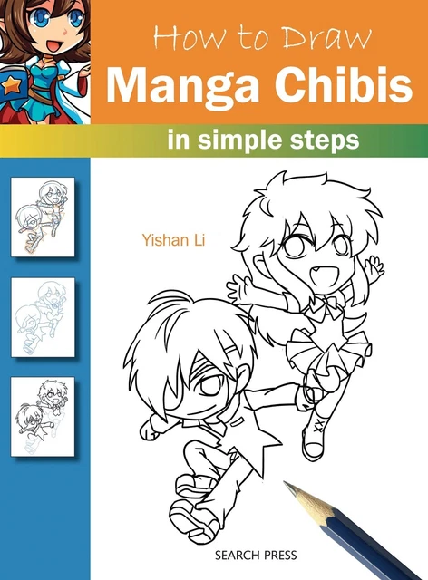COMMENT DESSINER DES chibis manga en étapes simples par Li (livre de poche) EUR 1,93 - PicClick FR
