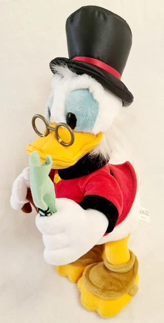 ORIGINAL DISNEY WORLD Scrooge McDuck Plush/ Dagobert Duck Stofftier/Plüschtier EUR 14,53 ...