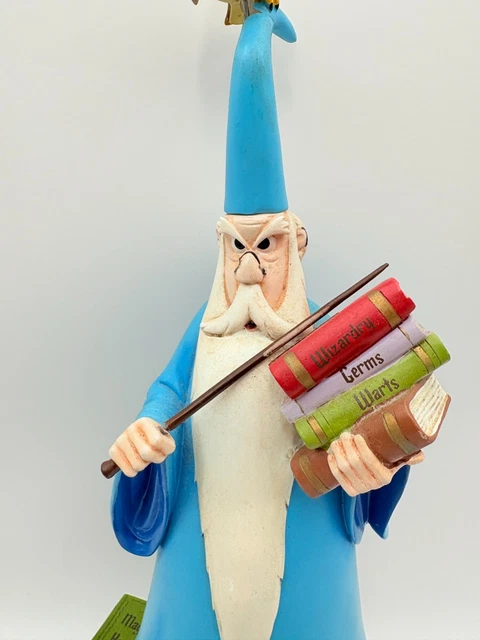 DISNEY STATUE SWORD In The Stone Merlin Archimedes 50th Anniversary ...