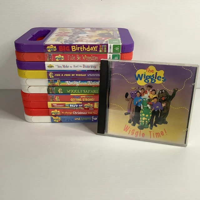 The Wiggles Cds Bulk X4 Original Cast Merchandise Vin - vrogue.co