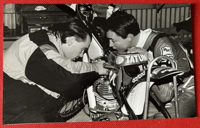 KELVIN TATUM & Martin Dixon Speedway Photo £1.00 - PicClick UK