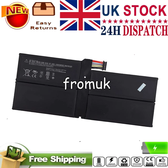 REPLACEMENT G3HTA061H BATTERY For Microsoft Surface Pro 7 1866 43.2Whr ...