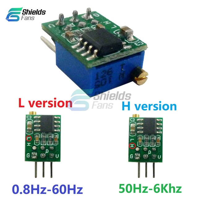 ADJUSTABLE SIGNAL GENERATOR Square Wave Generator Module 0.8Hz-60Hz ...