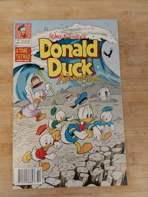 WALT DISNEY'S DONALD duck adventures October 1991 number 17 $22.88 ...