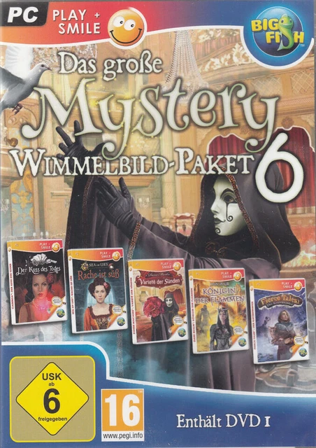 DAS GROSSE MYSTERY Wimmelbild-Paket 6 5 VOLLVERSIONEN CD 1 EUR 3,00 - PicClick DE
