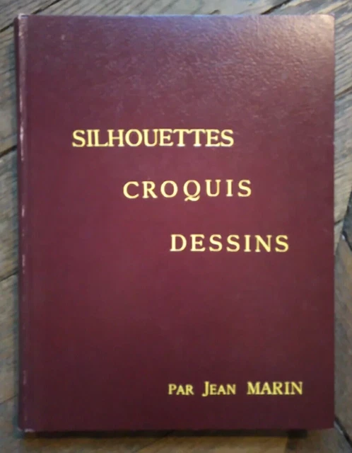 JEAN MARIN -SILHOUETTES Croquis Dessins- Lyon- 1917- EUR 30,00 ...