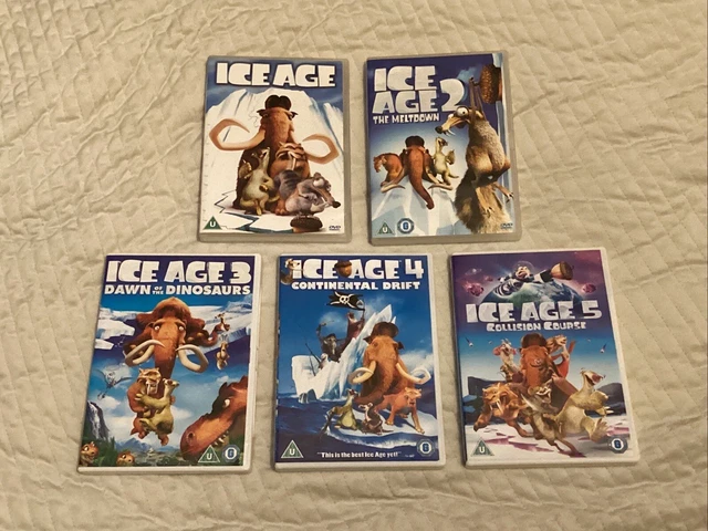 ICE AGE: MOVIE Collection (Set Of 5 DVDs) EUR 11,56 - PicClick IT
