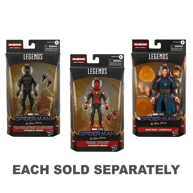 HASBRO MARVEL LEGENDS Spider Man No Way Home Action Figure Ages 4+ and ...