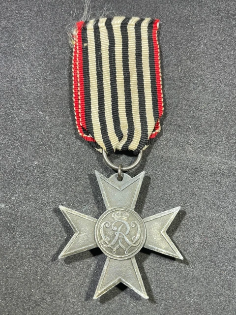 WW1 WWI IMPERIAL German Military Prussian Merit Cross for War Aid ...