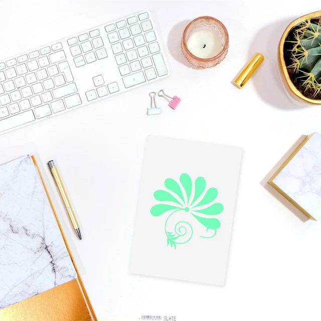 18PCS HOLLOW PAINTING Templates Kids Drawing Stencils Crafts Set $20.78 ...