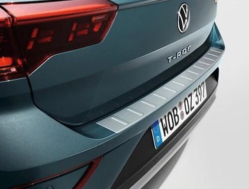 ORIGINAL VW T-ROC protection bord de magasin, aspect acier inoxydable ...