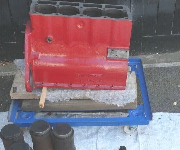 TRIUMPH TR2 TR3 Tr3A Tr4 - 4 Cylinder Tr Engine Block - Rebuild Plate ...