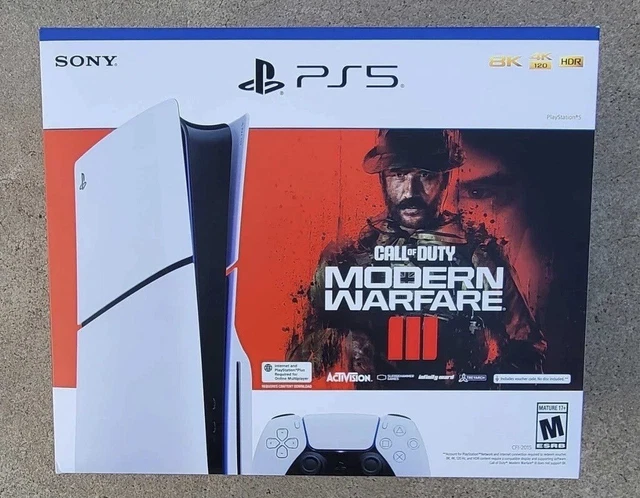 SONY PS5 SLIM Blu-Ray Edition Call of Duty Modern Warfare III Bundle ...
