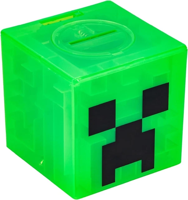 PALADONE MINECRAFT CREEPER Maze Safe Collectible Toy & Money Bank for ...