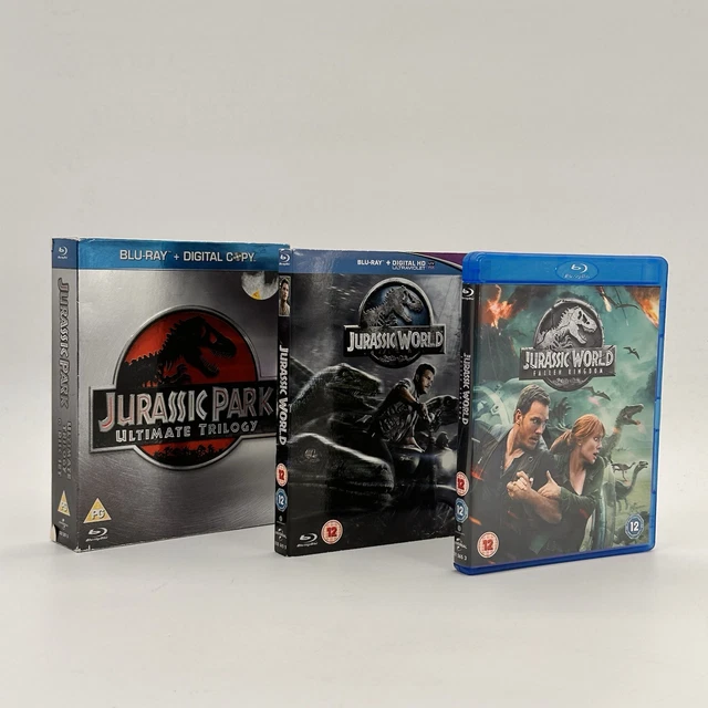 JURASSIC PARK WORLD Blu Ray Movies DVD Bundle £14.00 - PicClick UK