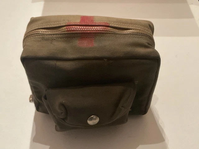 RARE & BEAU Us Ww2 First Aid Kit Aeronautic Original - Medical ...