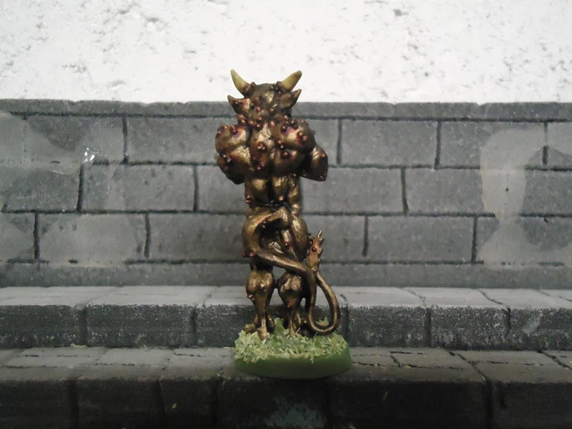 GOLDEN DEMON DAEMON 2 trophy/prize limited release citadel metal ...