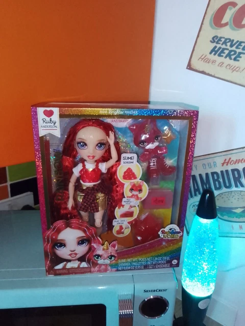 RAINBOW HIGH RUBY Anderson with Sparkle Slime & Pet £26.00 - PicClick UK