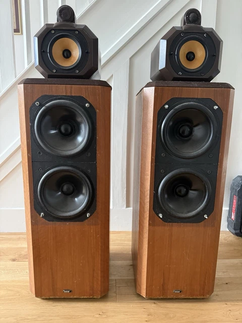 BOWERS & WILKINS B&W Series 80 Model 802 Floorstanding Speakers Pair ...
