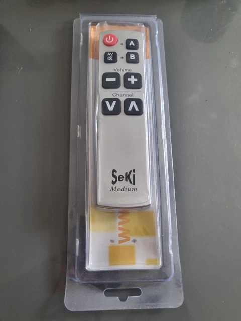SEKI EASY PLUS Universal Learning Remote Control Silver $34.00 ...