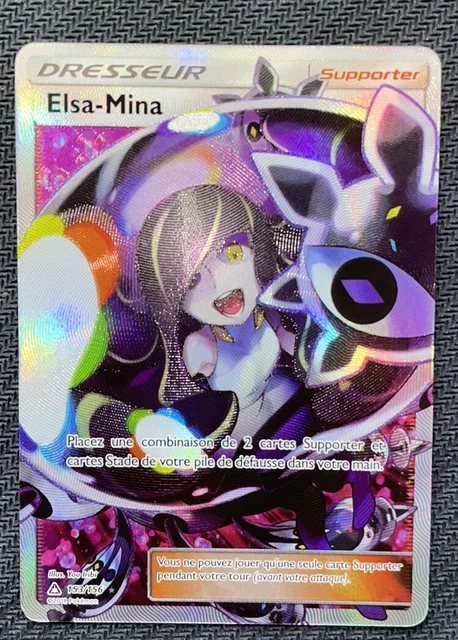 CARTE POKÉMON ELSA-MINA 153/156 SL5 Soleil & Lune Ultra Prisme FR EUR 24,99 - PicClick FR