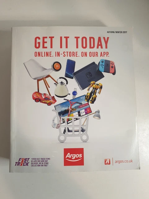 ARGOS AUTUMN / Winter 2017 Catalogue £34.99 - PicClick UK
