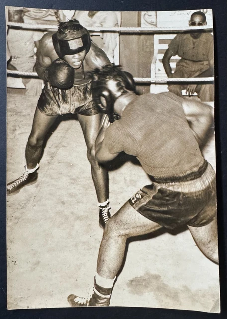 1930S YOUNG JOE Louis Sparring Type 1 Boxing Photo Heavyweight Champion ...
