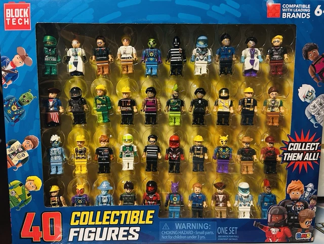 BLOCK TECH 40 Collectible Mini Figures $32.99 - PicClick