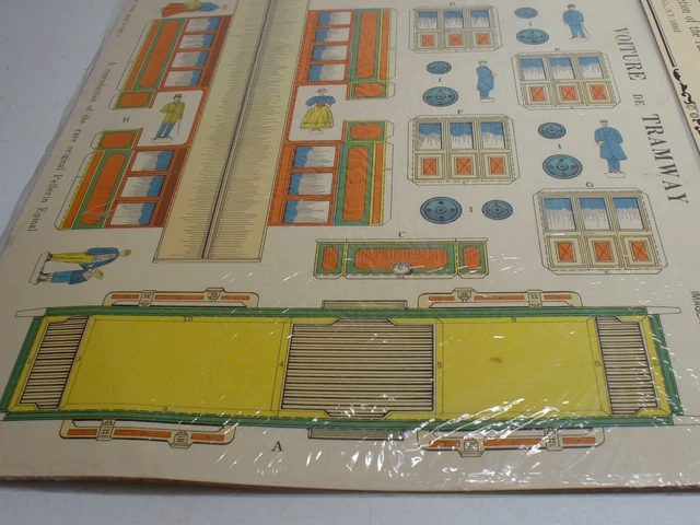 MERRIMACK 3600 S Trolley Car Construction Kit Modellbaubogen aus Pappe ...
