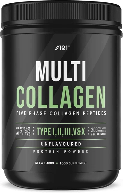 MULTI COLLAGEN PROTEIN Powder (400G) - Types I, II, III, V & X ...