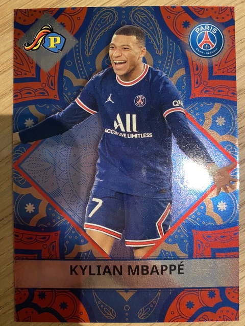 NEW FRENCH PANINI FC 2022 Kylian Mbappe Foil Card PSG Paris £10.40 ...