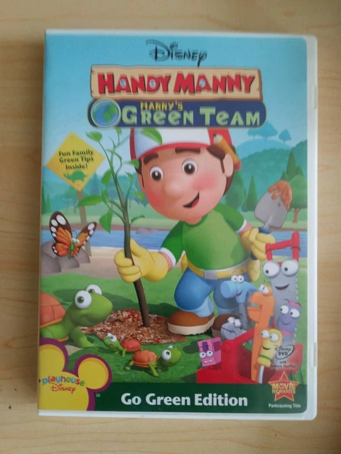 HANDYMAN GREEN TEAM Disney Junior Handy Manny DVD £5.53 - PicClick UK