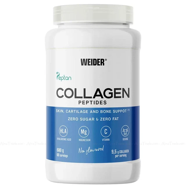 WEIDER COLLAGEN PEPTIDES Powder 680g - Hydrolyzed, Zero Sugar, Joint ...
