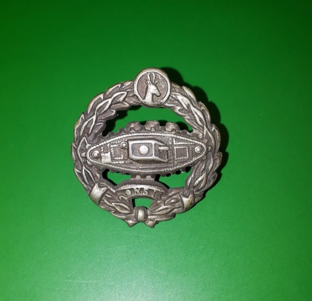 WW2 SINGLE SOUTH African Tanks Corps Collar Badge £7.99 - PicClick UK