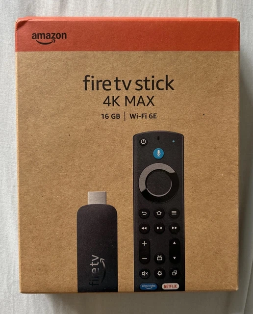 AMAZON FIRE TV Stick 4K Max Gen 2 | Streaming Device | Wi-Fi 6 Alexa ...