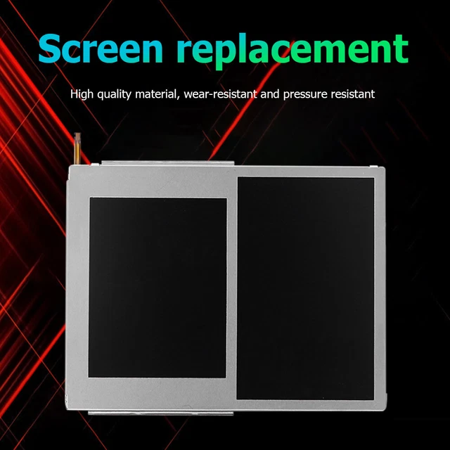 LCD SCREEN REPAIR Parts Top Bottom Screen Easy Installation for 2DS ...