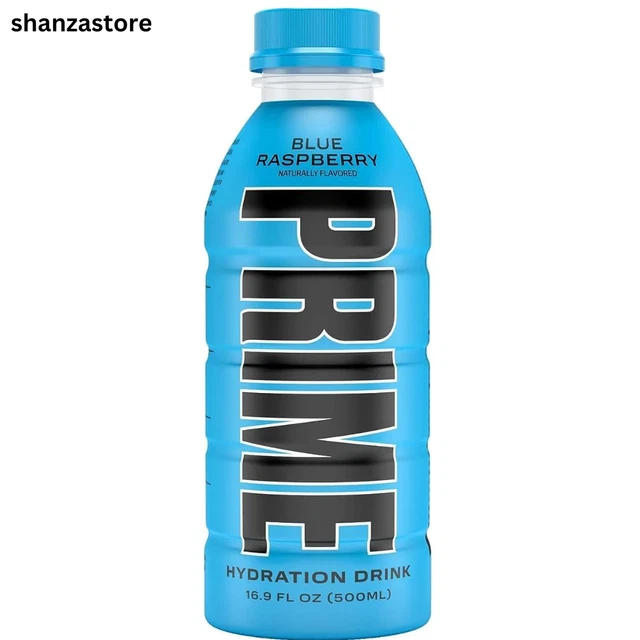 PRIME ENERGY DRINK by Logan Paul & KSI 500ML (Blue Raspberry) Pack Of 2 ...