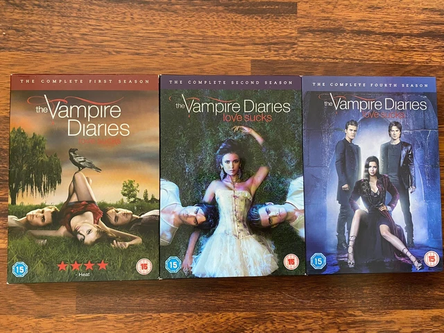 THE VAMPIRE DIARIES box sets seasons 1, 2 & 4 DVD £3.00 - PicClick UK