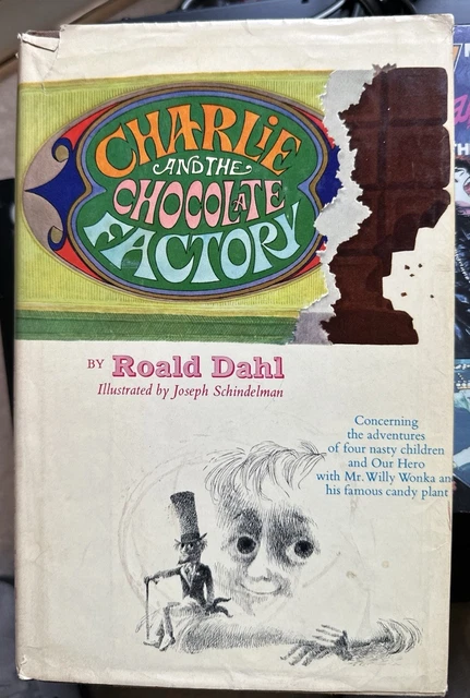 ROALD DAHL BOOK "Charlie and The Chocolate Factory" 1964 Printing £25. ...