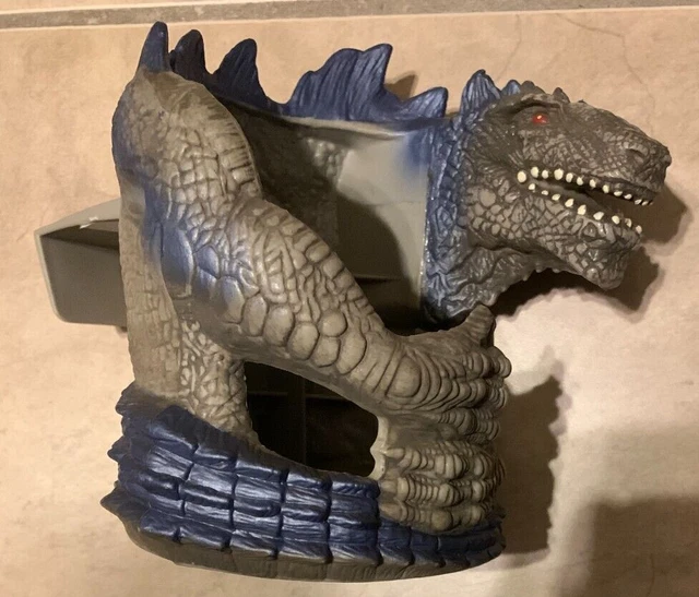 TOHO GODZILLA DESIGN Taco Bell Big Cold Drink Cup Holder 1998 Plastic ...