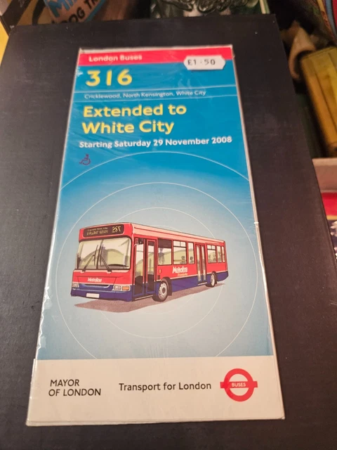 LONDON BUS TRANSPORT Timetable Leaflet TFL HO4.131 £3.00 - PicClick UK