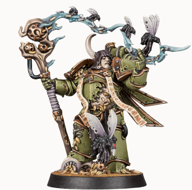 PLAGUECASTER PUSTUS-DEATH GUARD-NURGLE-SPACE Marines Heroes 3-Warhammer ...