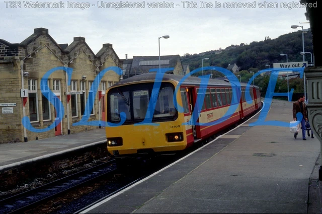 BRITISH RAIL DIESEL Multiple Unit Dmu 144019 Keighley 1991 Original ...