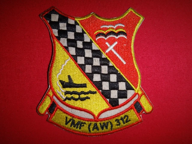 VIETNAM WAR PATCH USMC Marine Fighter Attack Squadron VMF(AW)-312 £8.38 ...