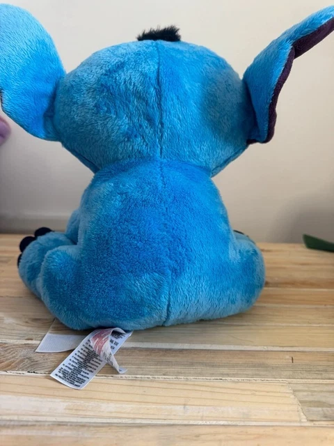 DISNEY PRIMARK LILO & Stitch Blue Stitch Light Up Cheeks Soft Toy ...