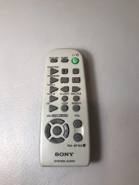 SONY RM-SF150 OEM Original Audio System Replacement Remote Control NO ...