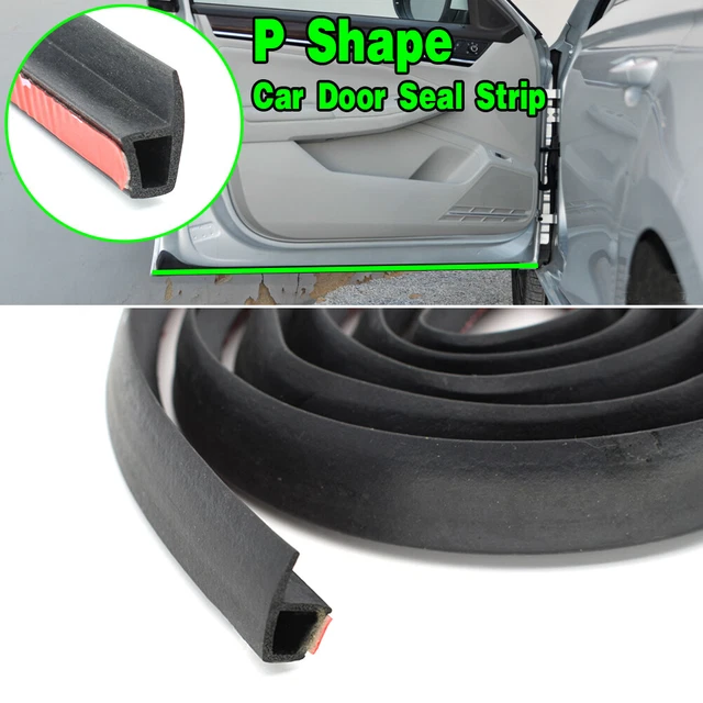 4M P SHAPE Rubber Seal Car Door Edge Guard Molding Trim Protectors ...