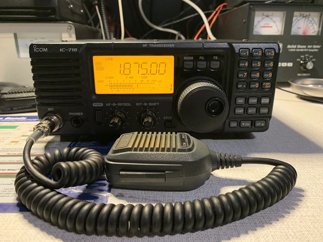 ICOM IC-718 HF Transceiver with DSP and SSB Filter installed £348.24 ...